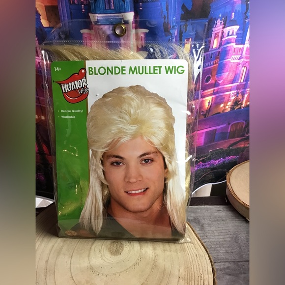 Other | Humor Wigs Deluxe Blonde Mullet Wig | Poshmark